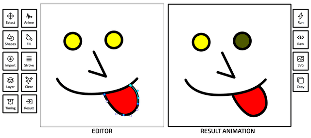 SVG animation generator